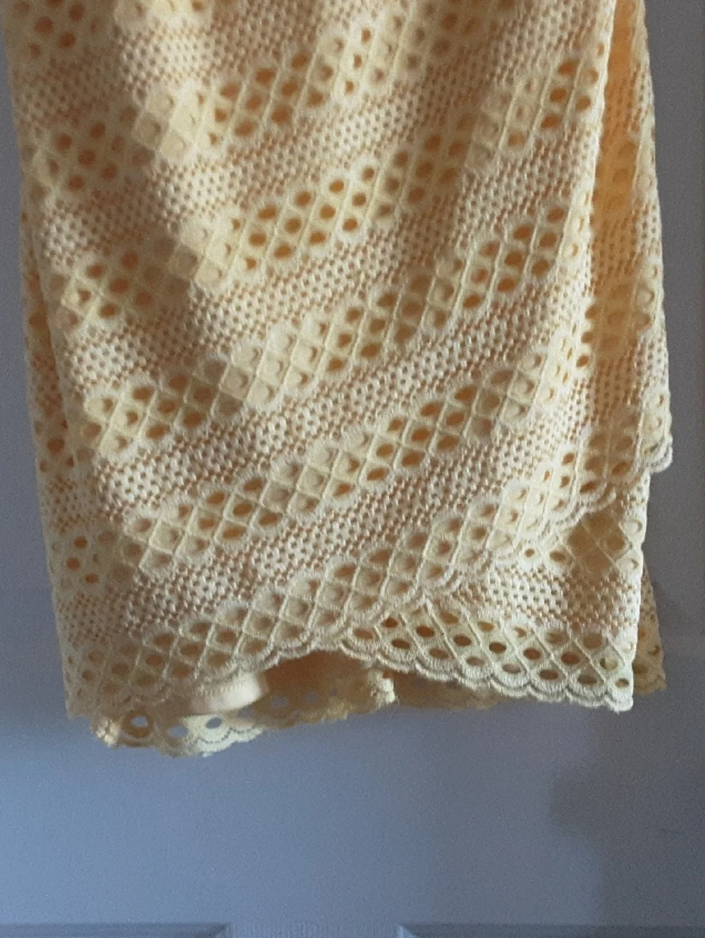 Jessica Howard | Dresses | Jessica Howard Yellow Crochet Lace Midi ...